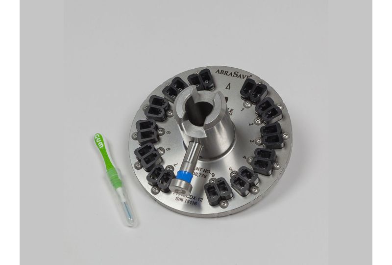 Domaille AbraSave® 12-Port LC Duplex Connector Polishing Fixture