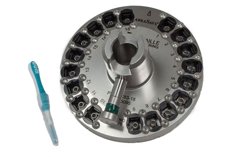 Domaille AbraSave® 18-Port 8.3° SC Connector Polishing Fixture