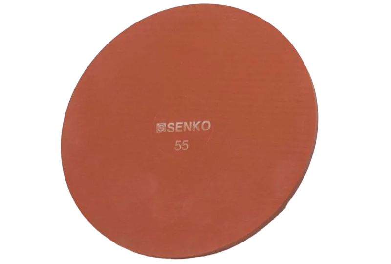 Senko Rubber Polishing Pad - 5" Disc, 55 Durometer