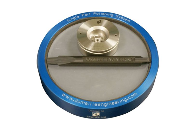Domaille MT Connector 8° Single Port Polishing Puck Kit