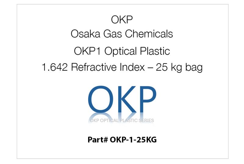 Osaka Gas Chemicals OKP1 Optical Plastic - 25Kg