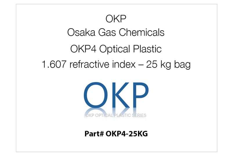 Osaka Gas Chemicals OKP4 Optical Plastic - 25Kg