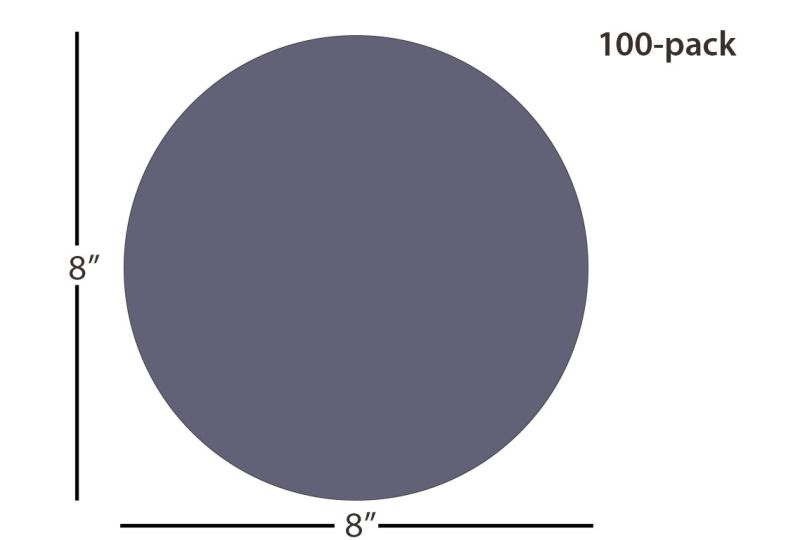 ÅngströmLap Silicon Carbide Lapping Film Disc - 8" 16 Micron
