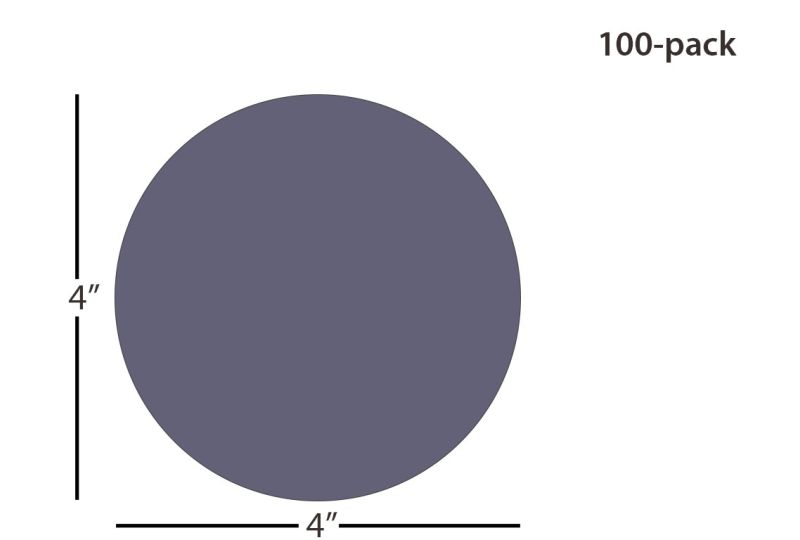 ÅngströmLap Silicon Carbide Lapping Film Disc - 4" 16 Micron