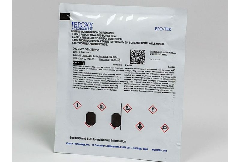 EPOTEK® 302-3M Transparent Epoxy, Room Temperature Cure (2.5g)