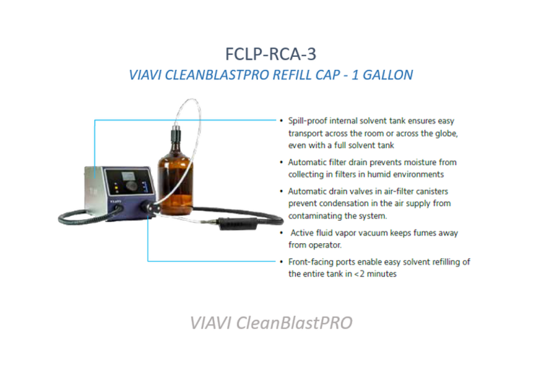 Viavi CleanBlastPRO Refill Cap - 1 Gallon